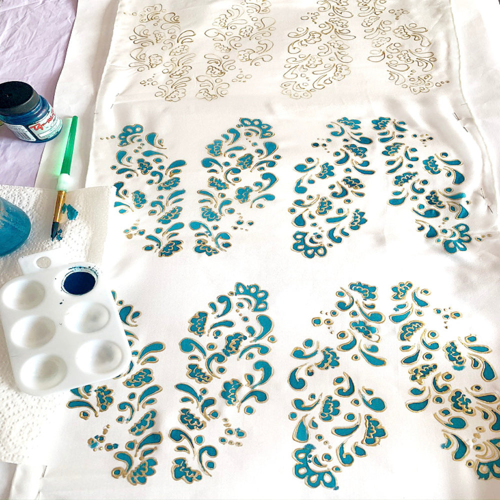 Silk Painting Tip: 3 Ways to Stretch Your Silk Scarf – Divine NY & Co.