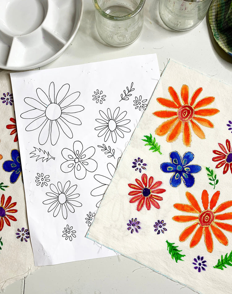 Learn Fabric Painting Techniques – Divine NY & Co.